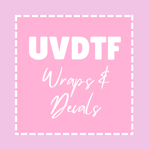 UV DTF WRAPS & DECALS- ALL THEMES – C&A Custom Creations LLC